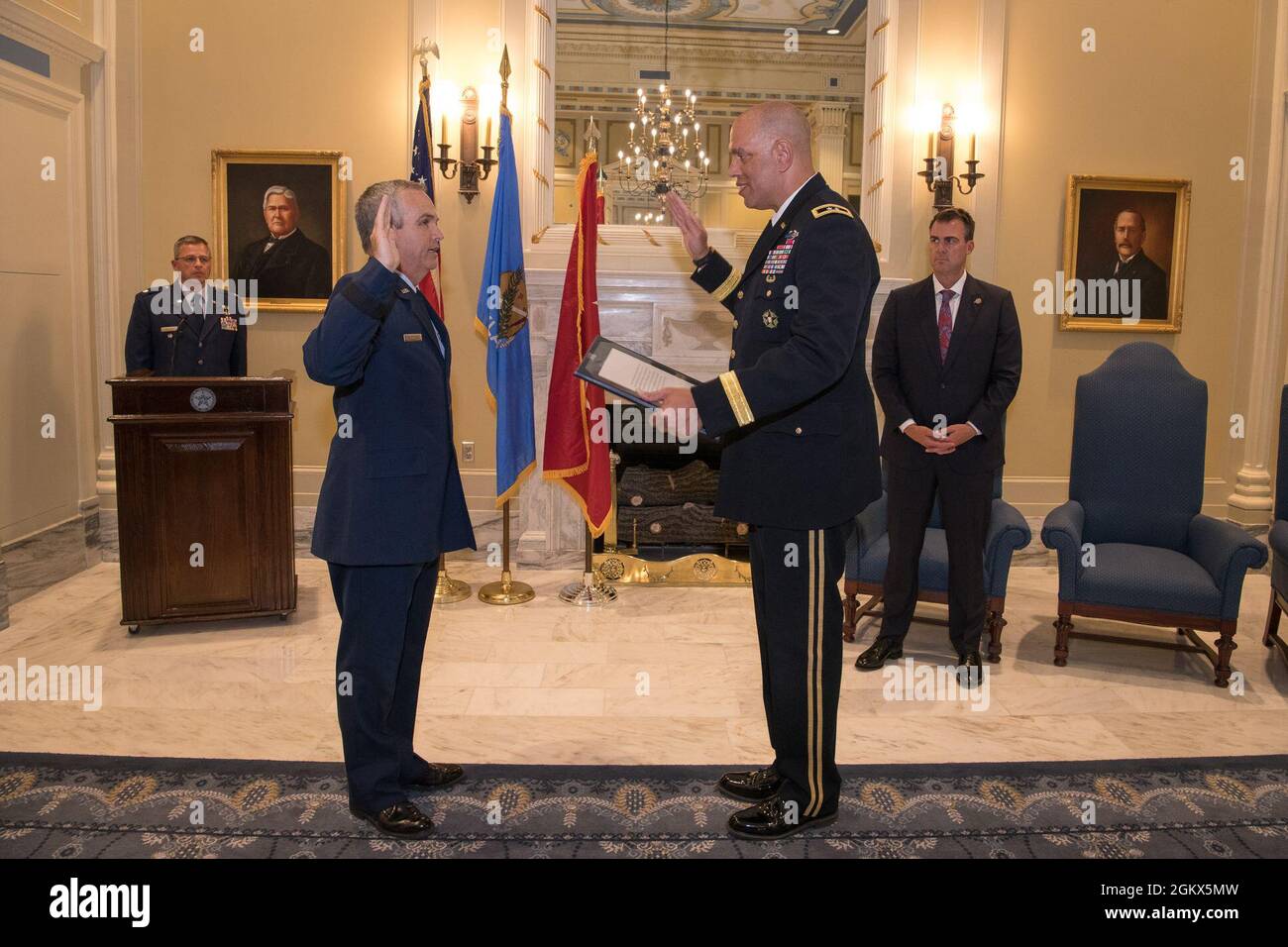 U.S. Air Force Col. Rick Mutchler, Oklahoma National Guard chief of ...