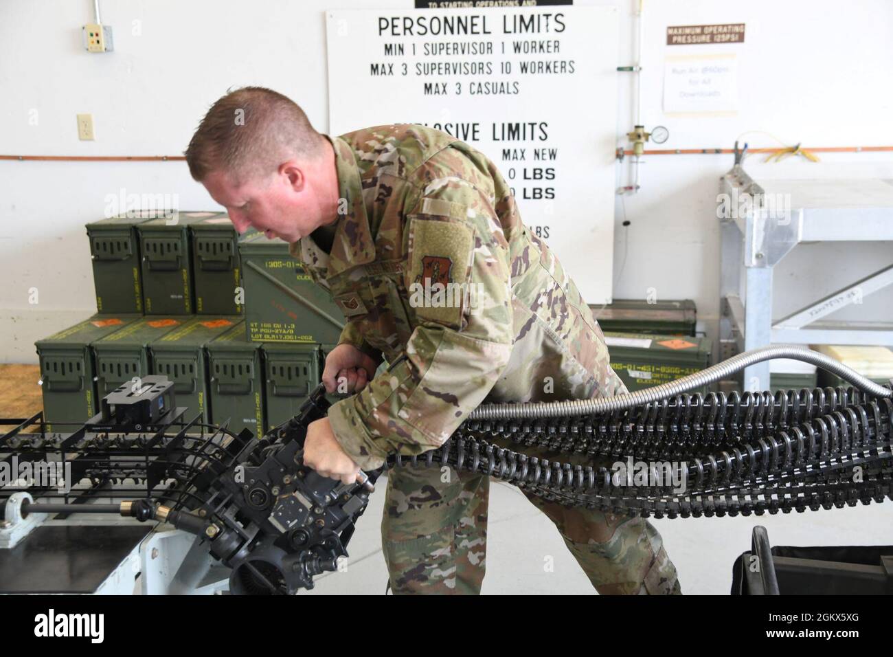 Munitions Systems Specialists assigned to the 148th Maintenance ...