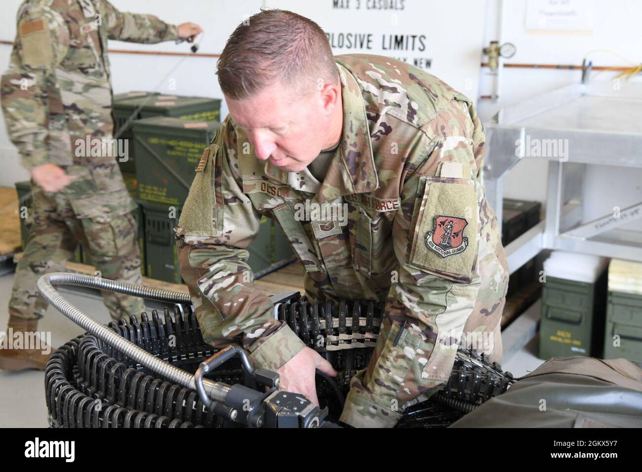 Munitions Systems Specialists assigned to the 148th Maintenance ...