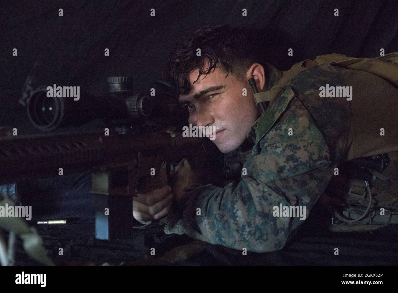 Cpl. Aidan Fitzgerald, a Reconnaissance Marine with 2nd Reconnaissance ...