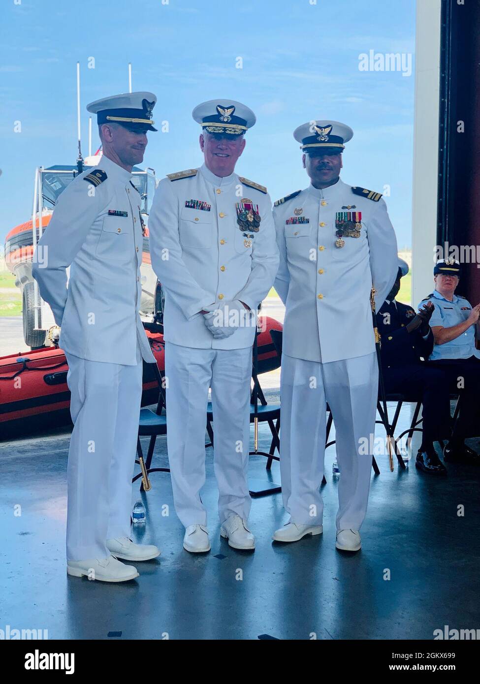 Lt. Cmdr. Bradford Clark relieved Lt. Cmdr. Saladin Shelton as the ...