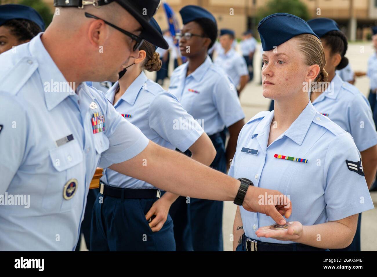 U.S. Air Force Airmen and Space Force Guardians basic military ...