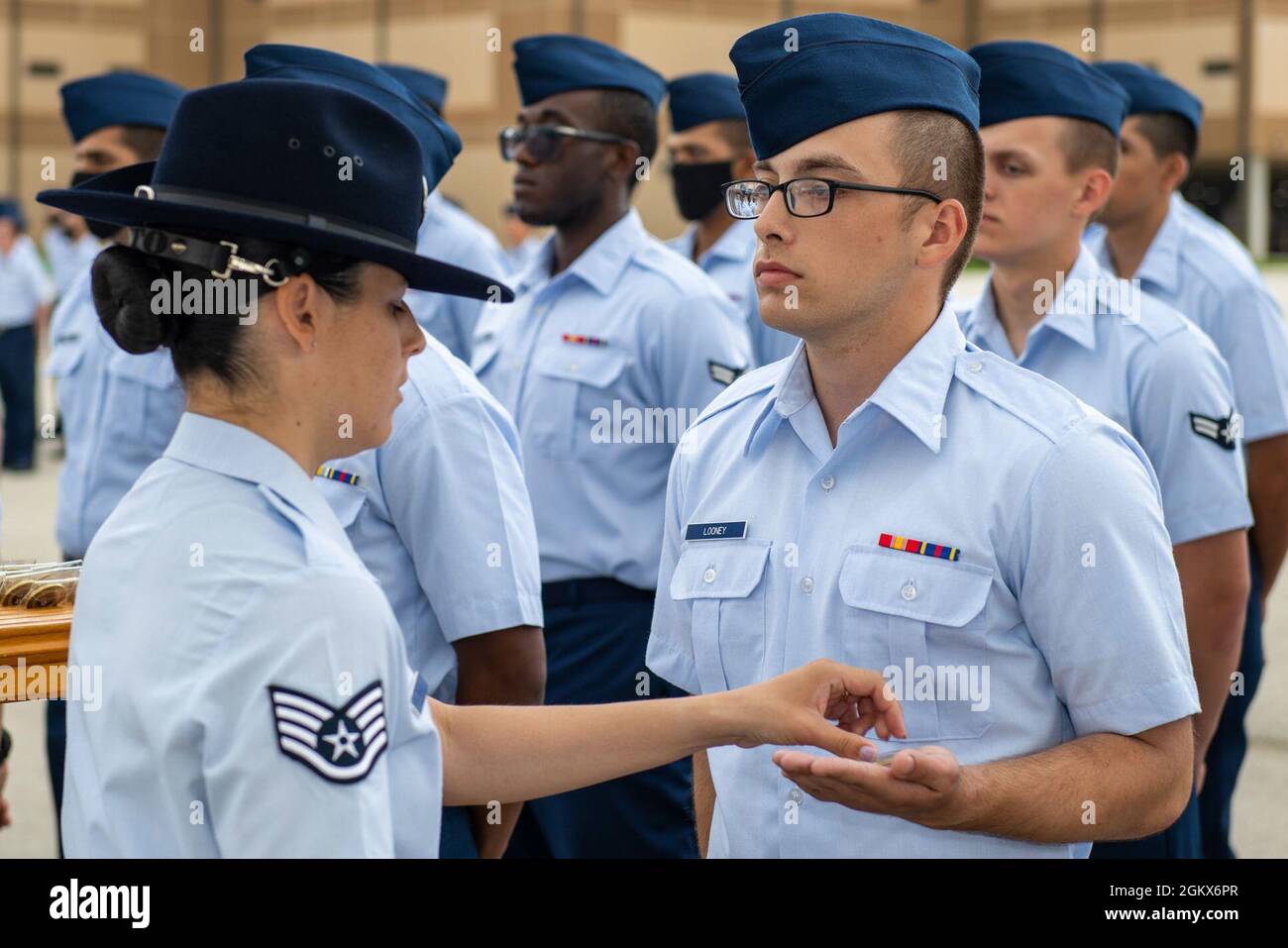 U.S. Air Force Airmen and Space Force Guardians basic military ...