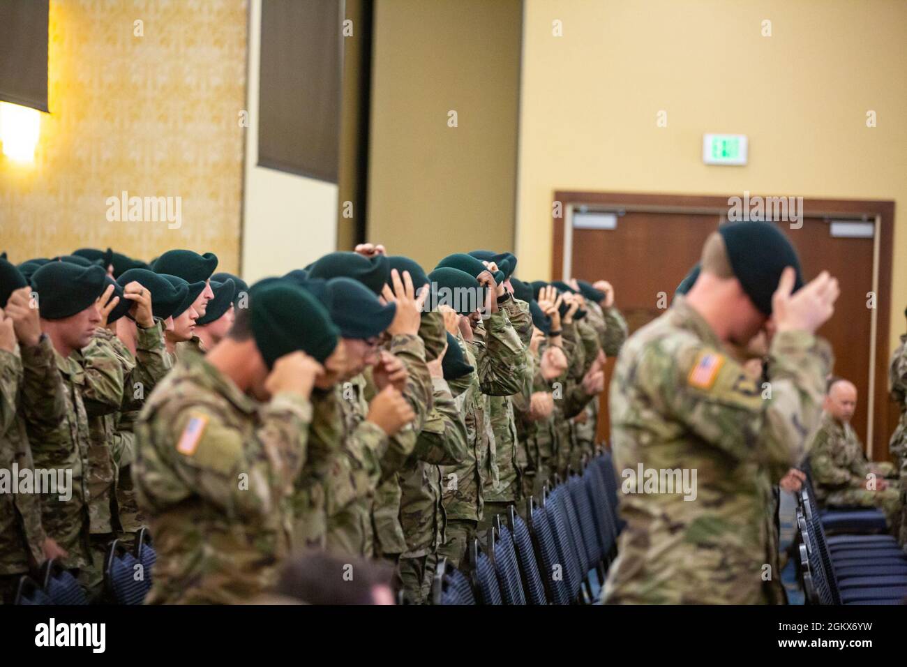 Soldiers assigned to the U.S. Army John F. Kennedy Special Warfare ...