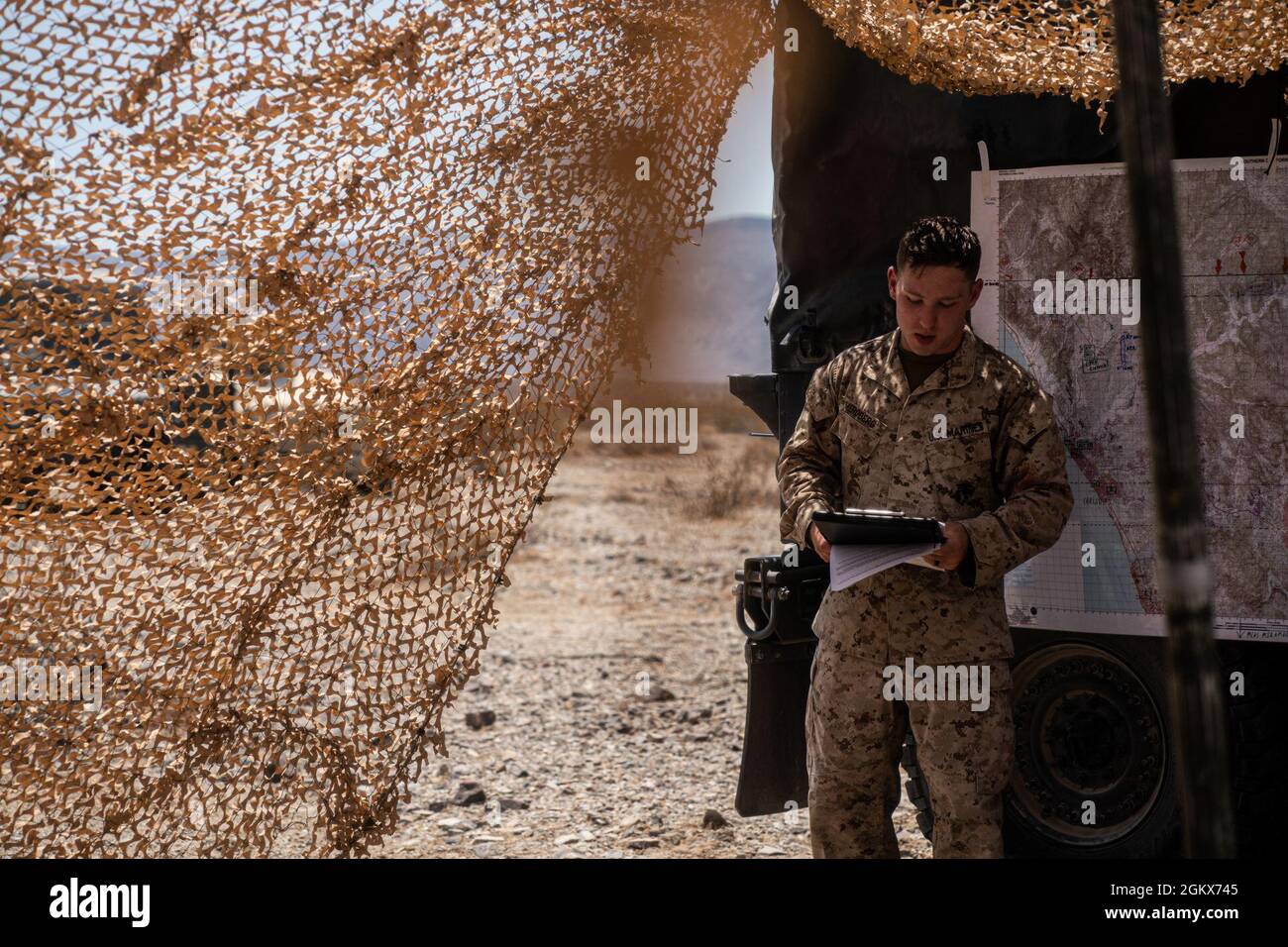 U.S. Marine Corps 2ndLt Michael Erdberg, student, Low Altitude Air ...