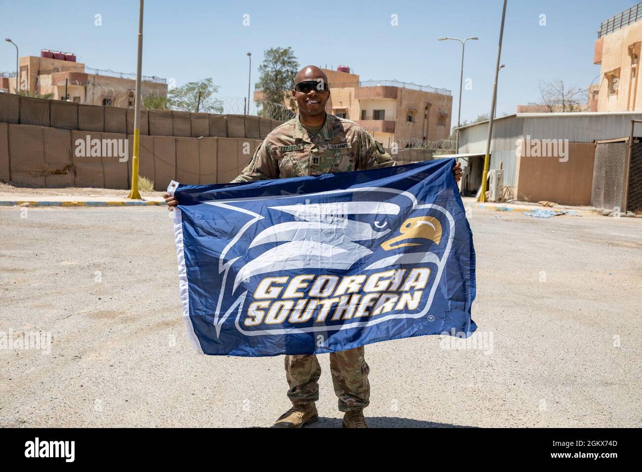 U.S Army Captain Shaun Ferguson assigned to Combined Joint Task Force ...