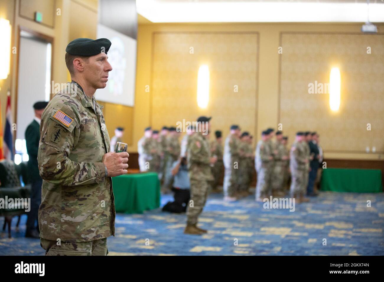 Major General Patrick B. Roberson, commander of the U.S. Army John F ...