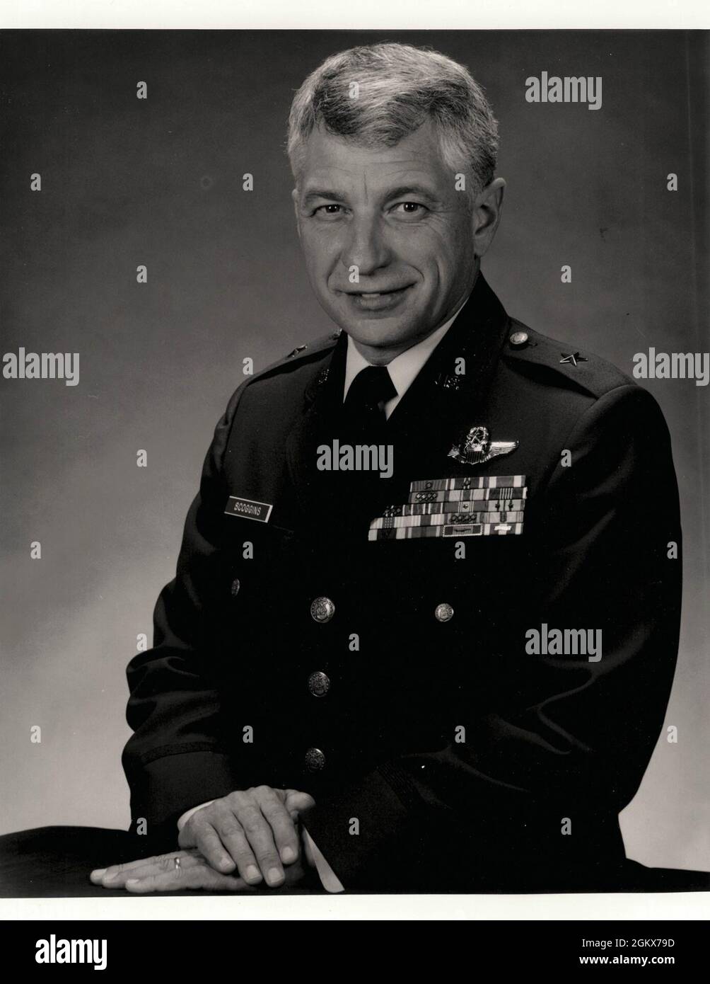 Brig. Gen. George F. Scoggins, assistant adjutant general for air of ...