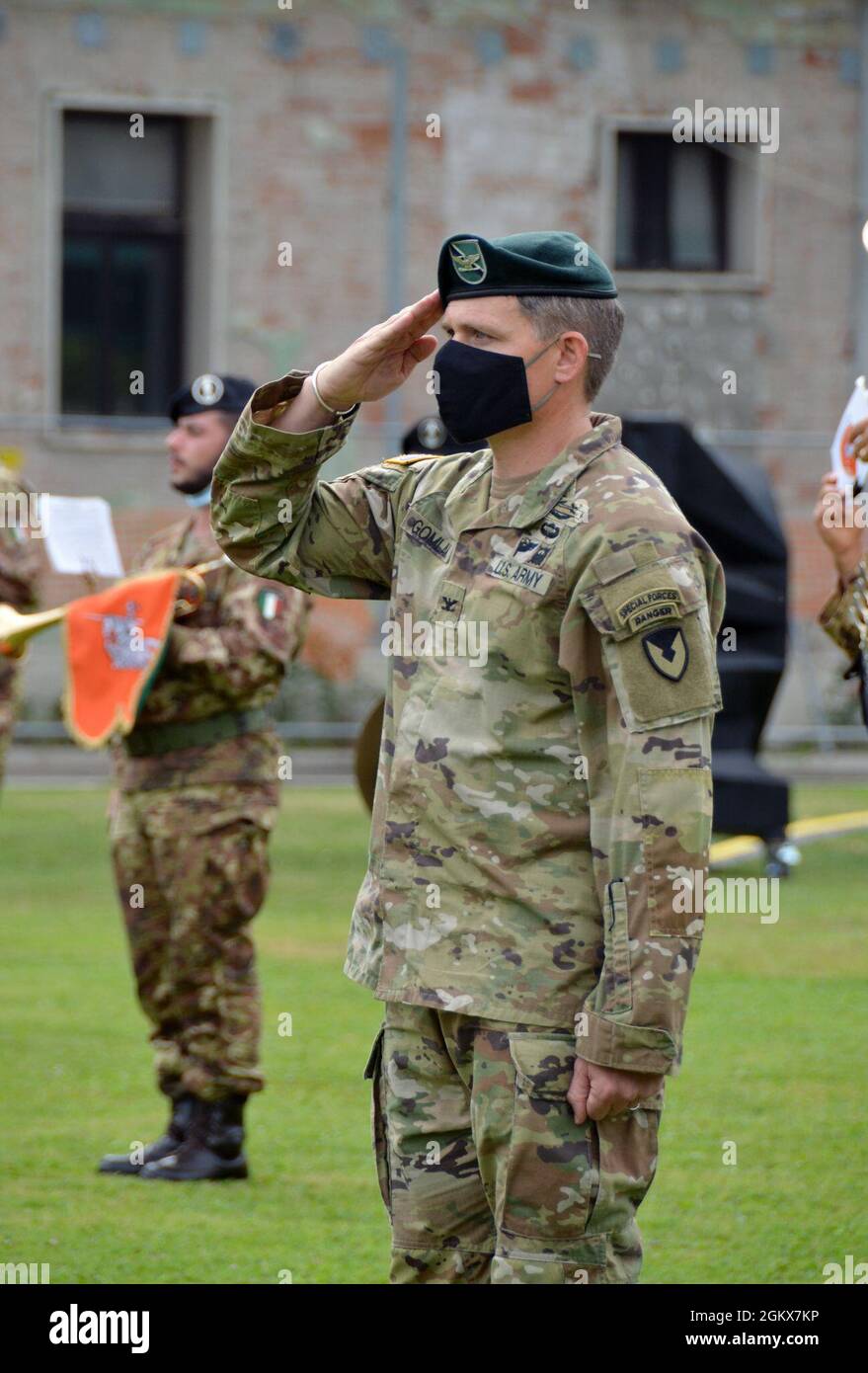 VICENZA, Italy (July 16, 2021) - Col. Daniel J. Vogel relinquished ...