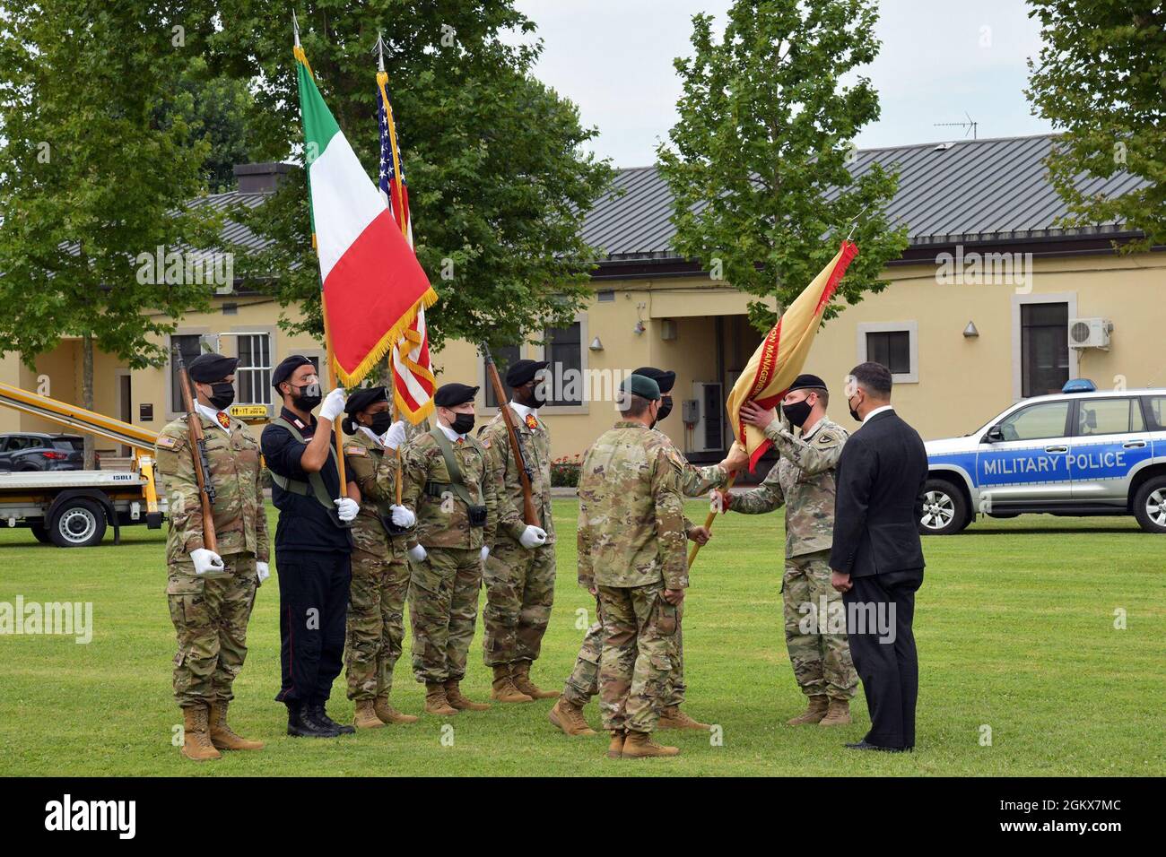 U.S. Army Col. Daniel J. Vogel, outgoing commander of U.S. Army ...