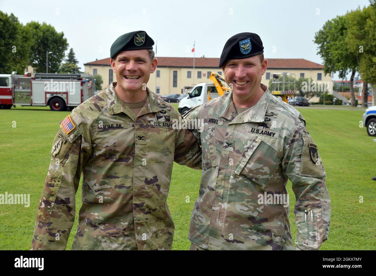 U.S. Army Col. Matthew J. Gomlak, incoming commander of U.S. Army ...