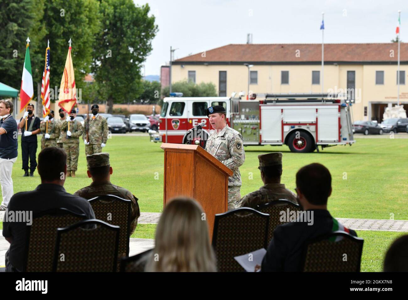U.S. Army Col. Daniel J. Vogel, outgoing commander of U.S. Army ...