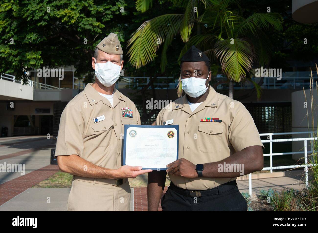 210716-N-XZ205-1072 SAN DIEGO (July 16, 2021) Capt. Devin Morrison ...