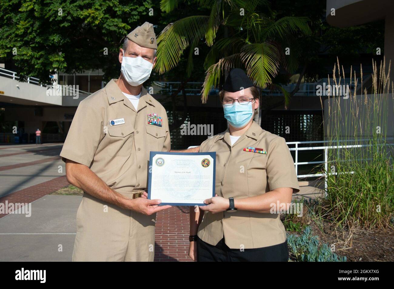 210716-N-XZ205-1049 SAN DIEGO (July 16, 2021) Capt. Devin Morrison ...