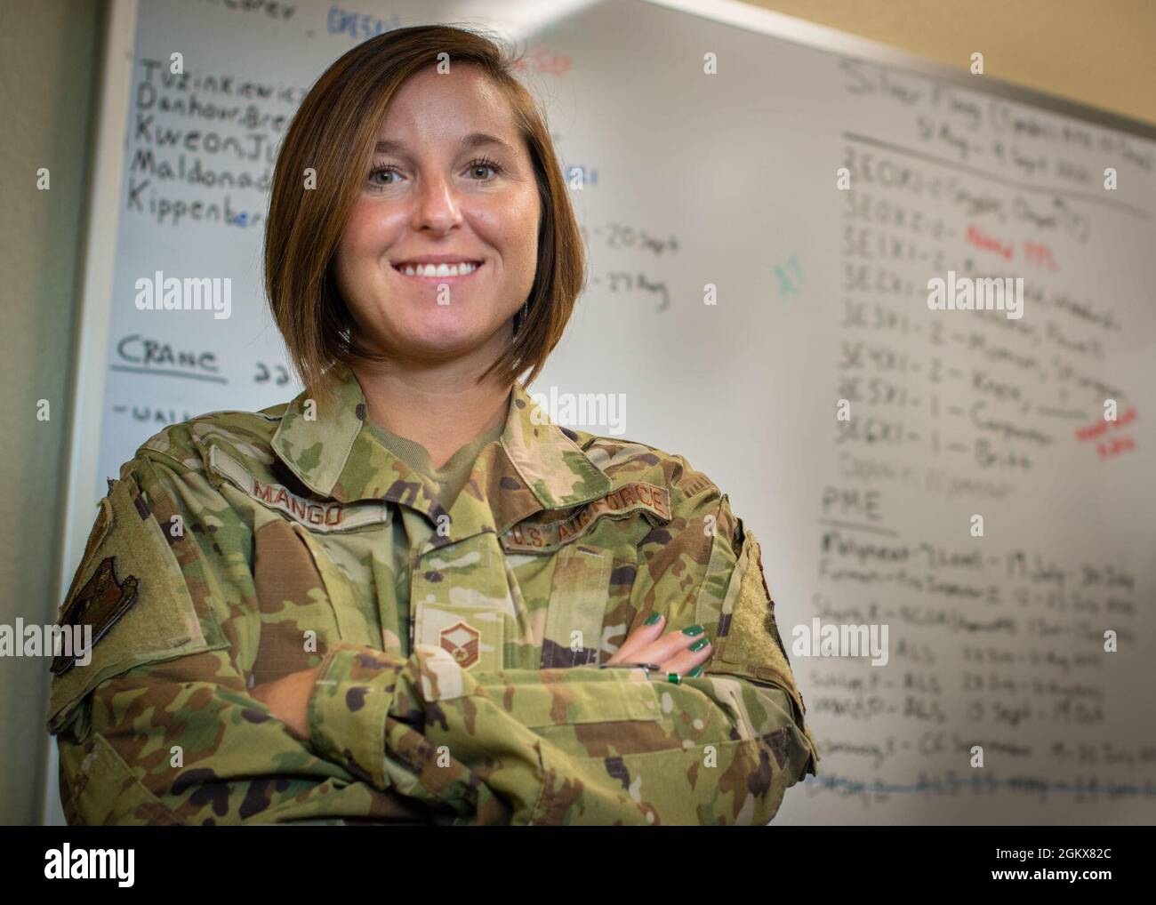 Master Sgt. Jessica Mango, 919th Special Operations Civil Engineer ...