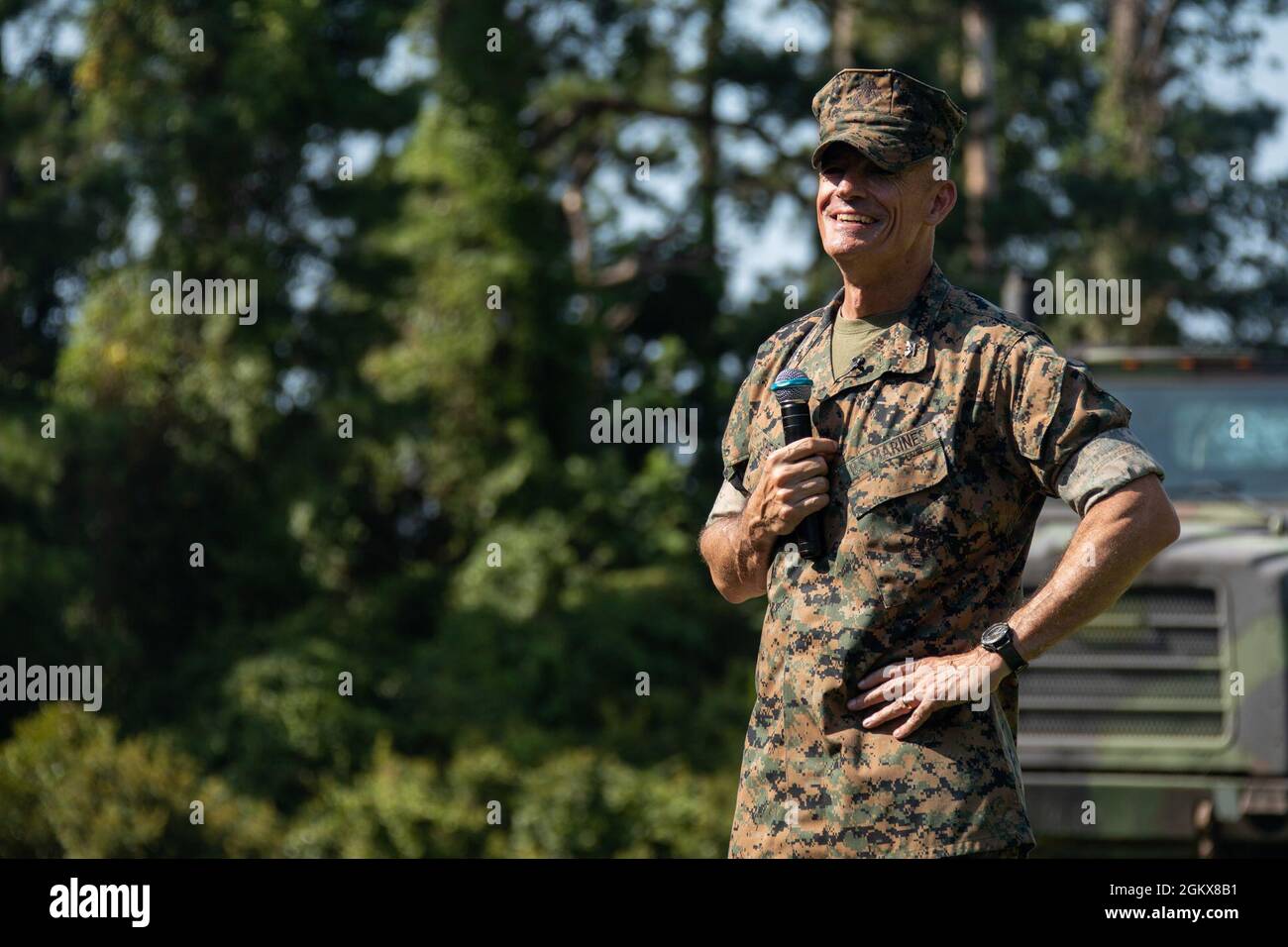 U.S. Marine Corps Col. James L. Shelton Jr., Assistant Chief of Staff ...