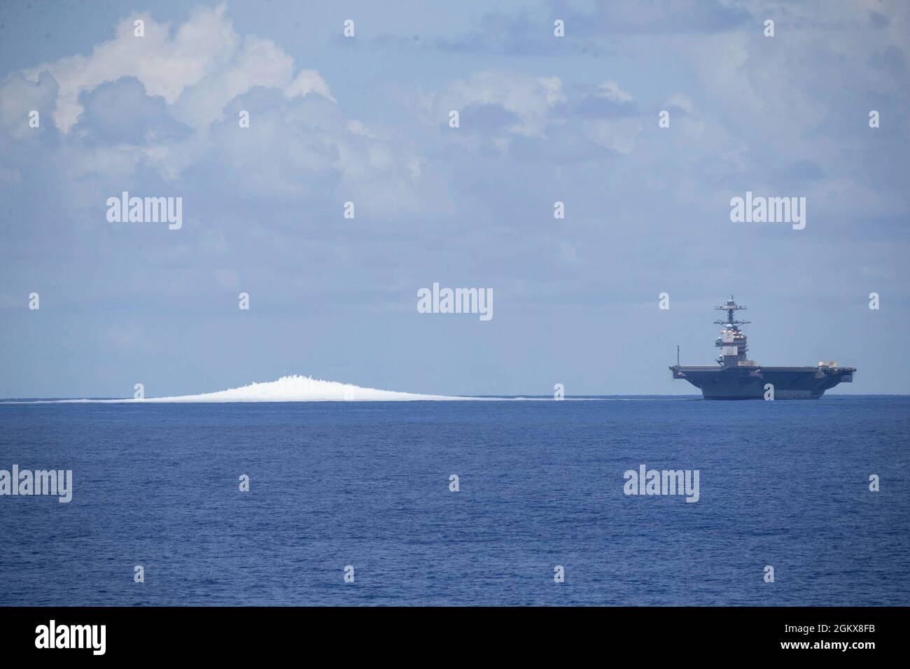 USS Gerald R. Ford (CVN 78) successfully completed the second of three ...