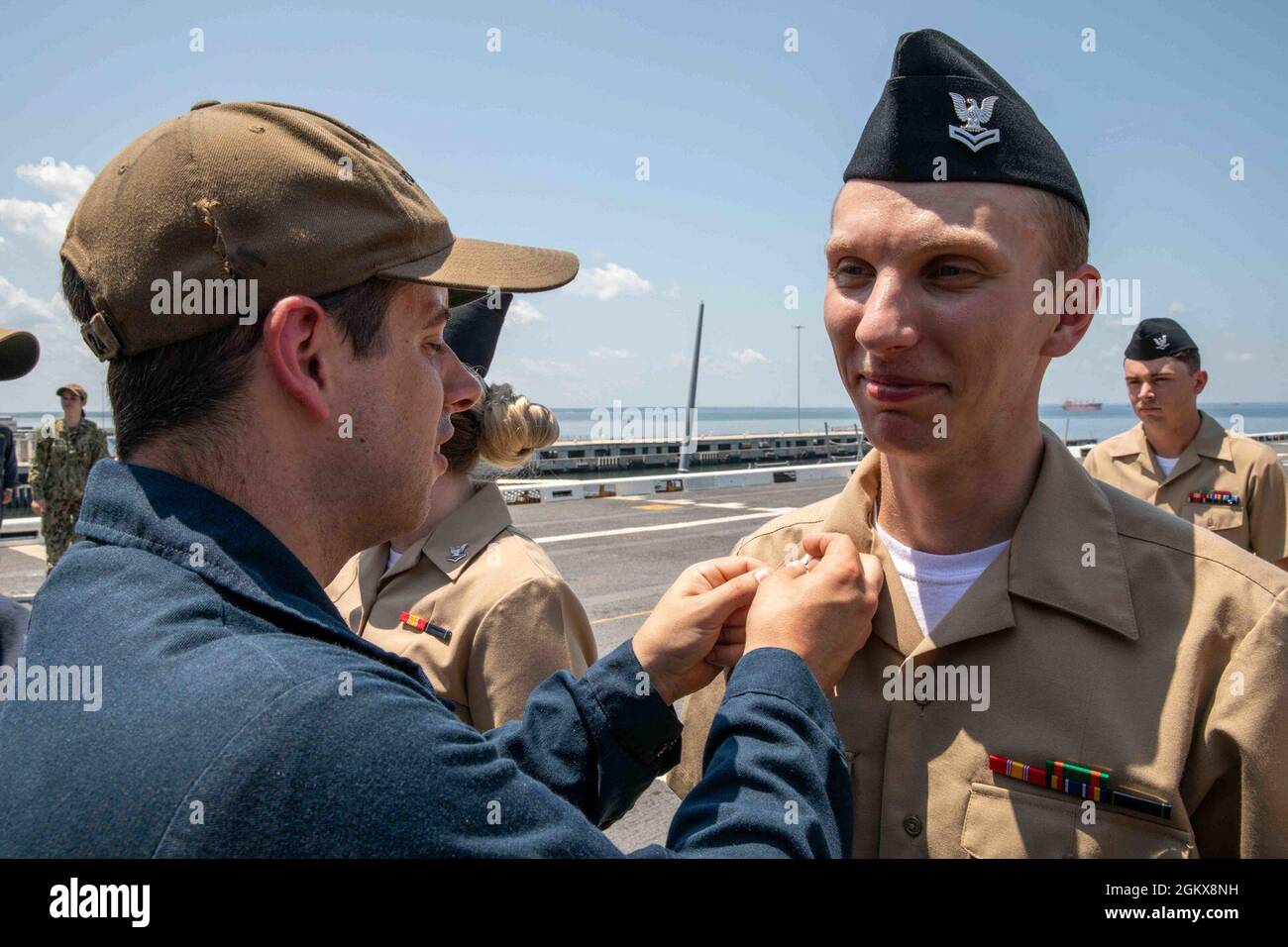 210716-N-PC065-1023 NORFOLK, Va. (July 16, 2021) Engineman 2nd Class ...