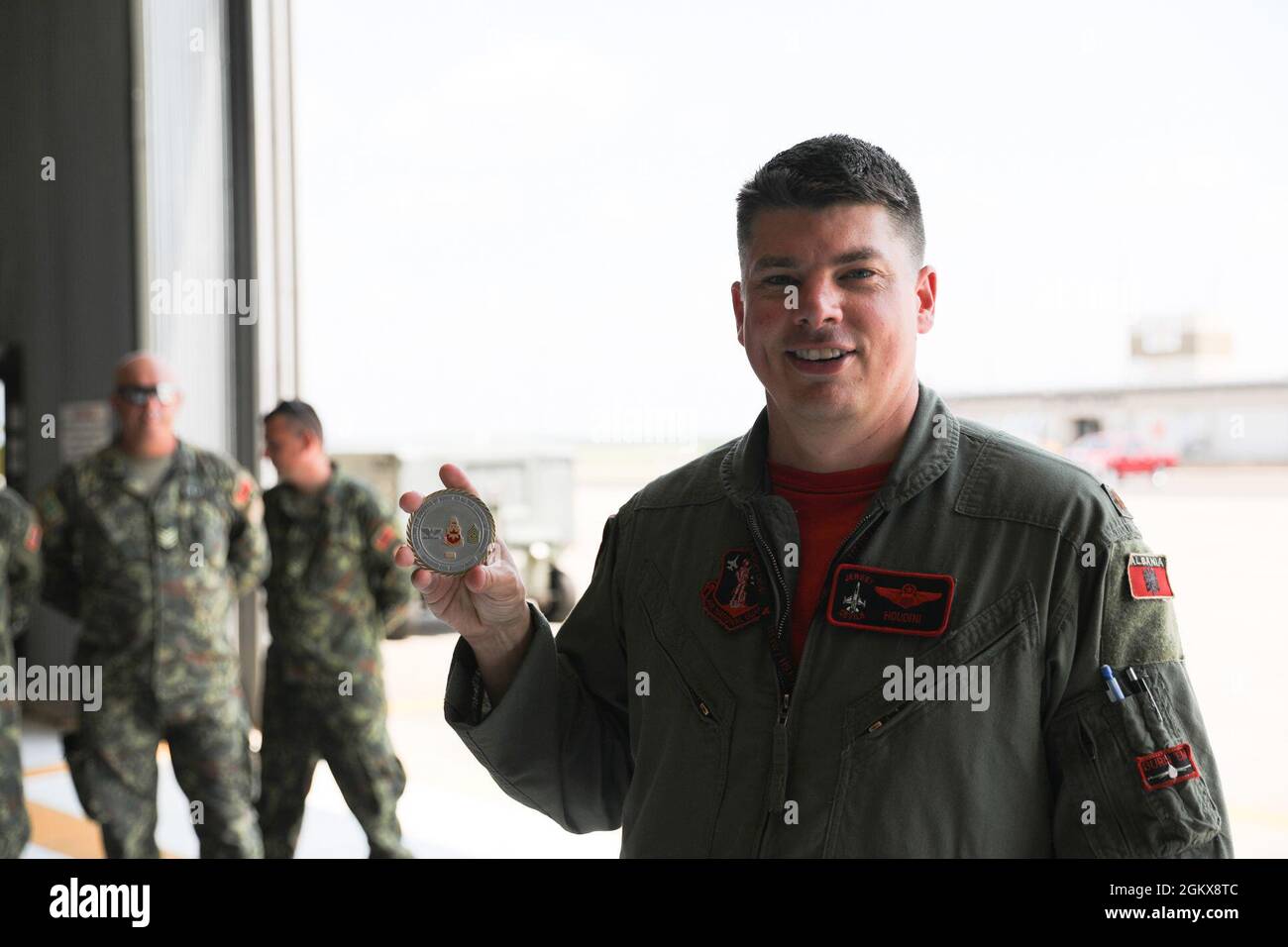 U.S. Army Lt. Col. Rich Karcher, 254th Regiment, New Jersey Army ...
