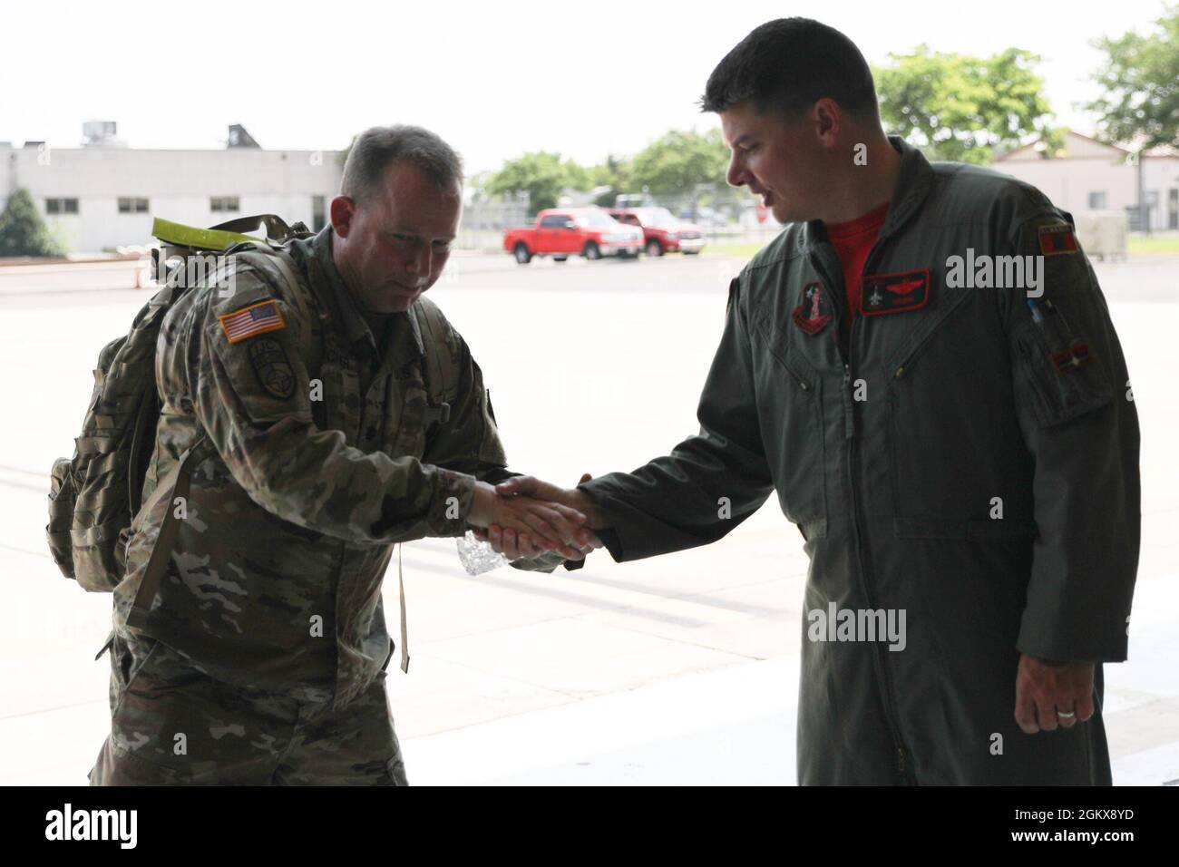 U.S. Army Lt. Col. Rich Karcher, 254th Regiment, New Jersey Army ...