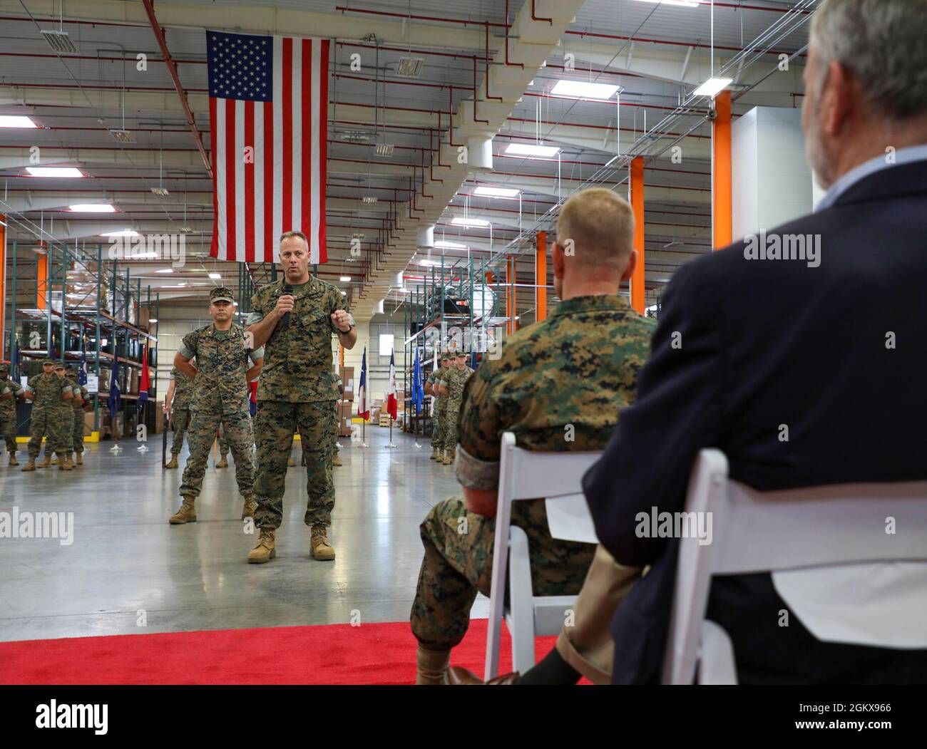 Col. Michael J. Livingston, outgoing, center, outgoing commanding ...