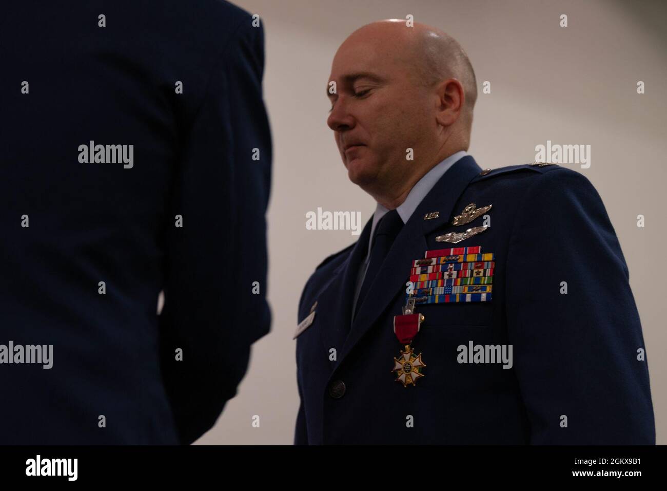 U.S. Air Force Col. Richard Dickens, 505th Command and Control Wing ...