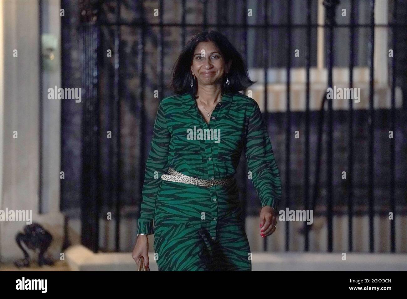 Attorney General Suella Braverman in Downing Street, London, as Prime ...