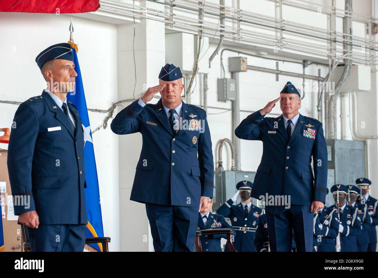 The 18th Wing conducts a change of command ceremony at Kadena Air Base ...
