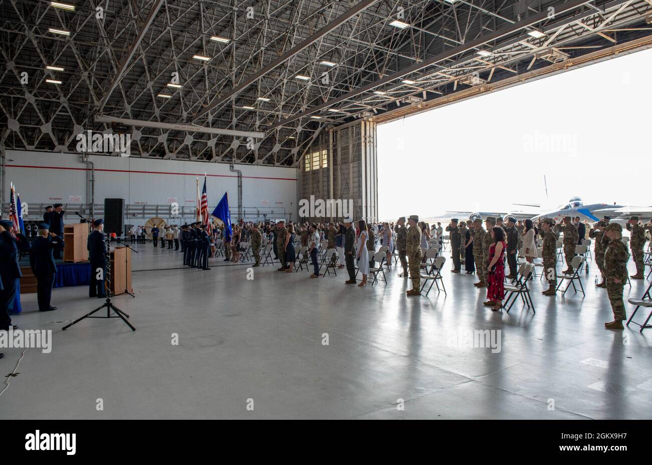 The 18th Wing conducts a change of command ceremony at Kadena Air Base ...