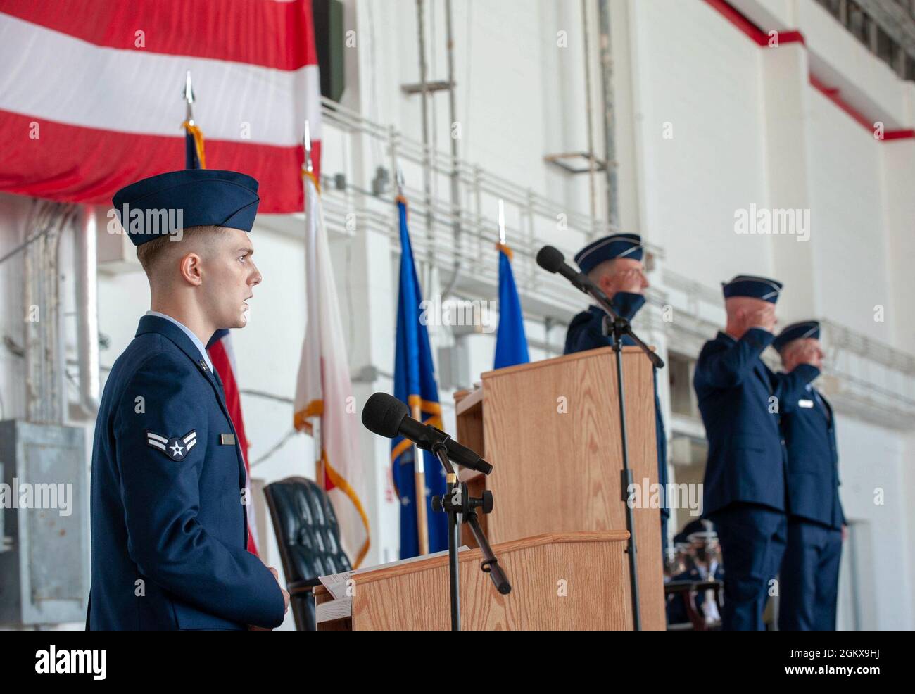 The 18th Wing conducts a change of command ceremony at Kadena Air Base ...