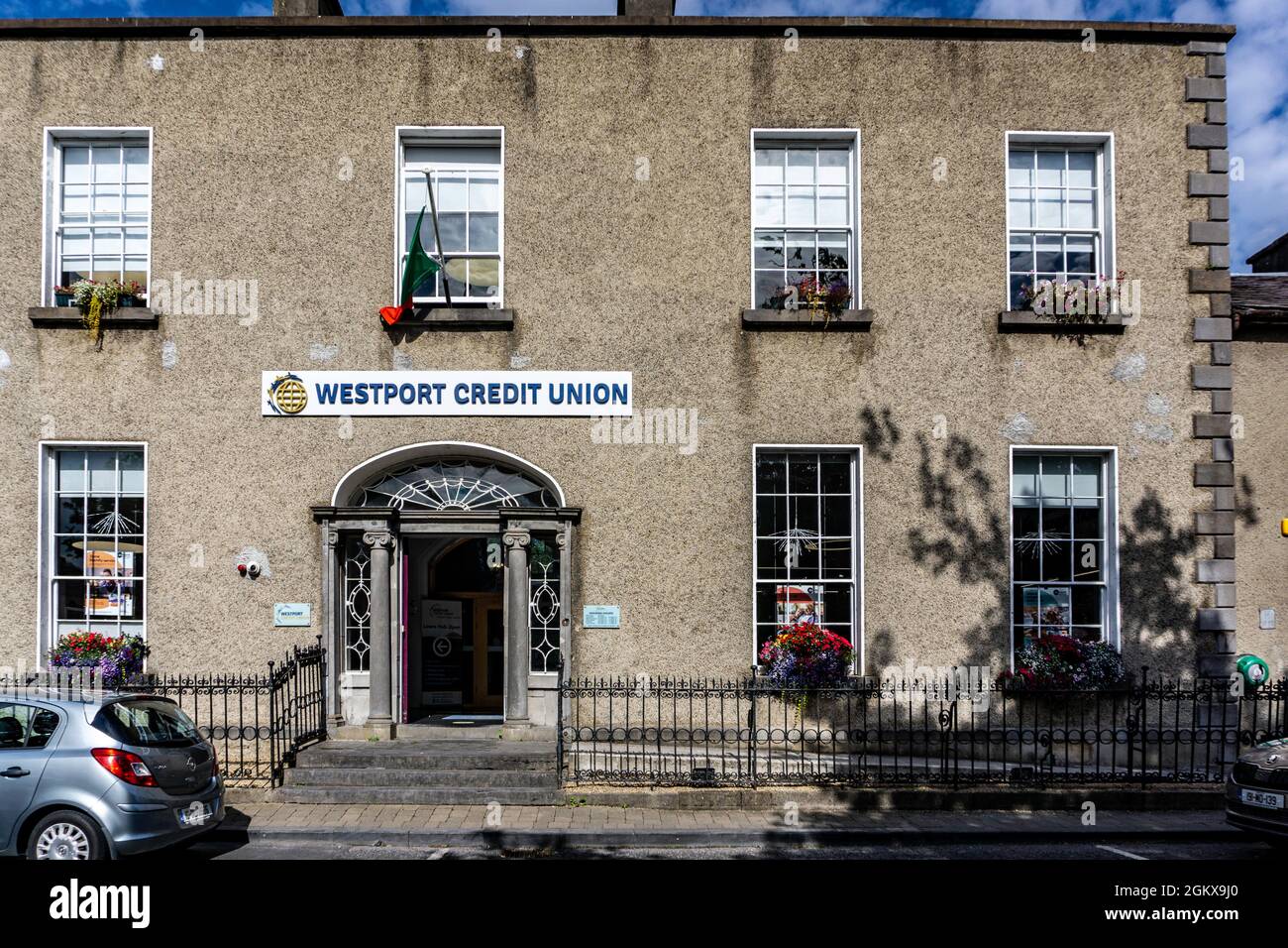 Westport Credit Union building, Westport, County Mayo, Ireland. A not ...