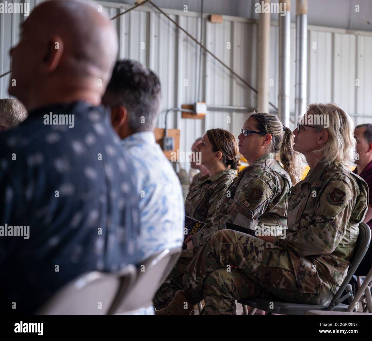 Capt. Tara Gensler, Senior Master Sgt. Rebecca Platt, and Lt. Col ...