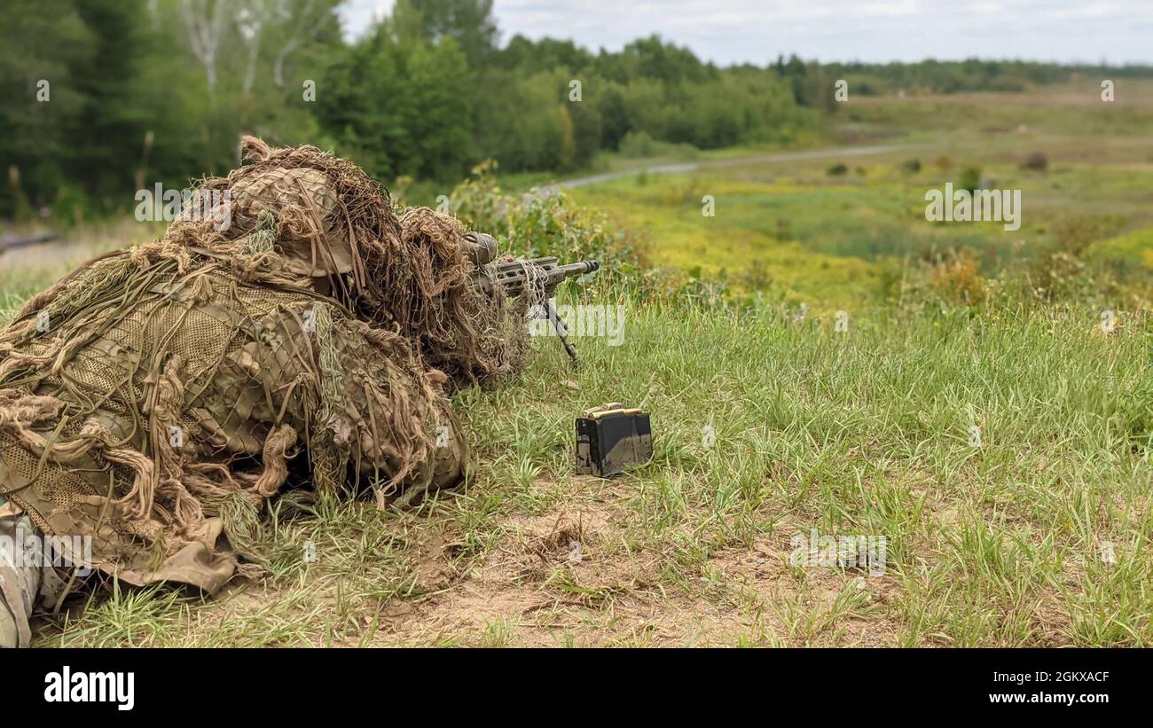 Spc. Jacob Livingston, an infantryman assigned to the New York Army ...
