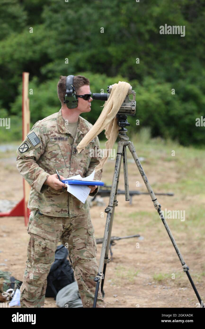 Sgt. Michael Reinert, an infantryman assigned to the New York Army ...