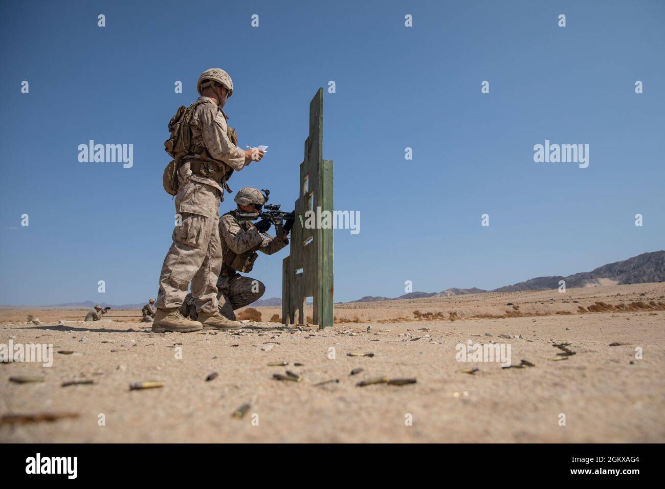 U.S. Marine Corps Lance Cpl. Jonathan Worthy, a rifleman with Co. K ...