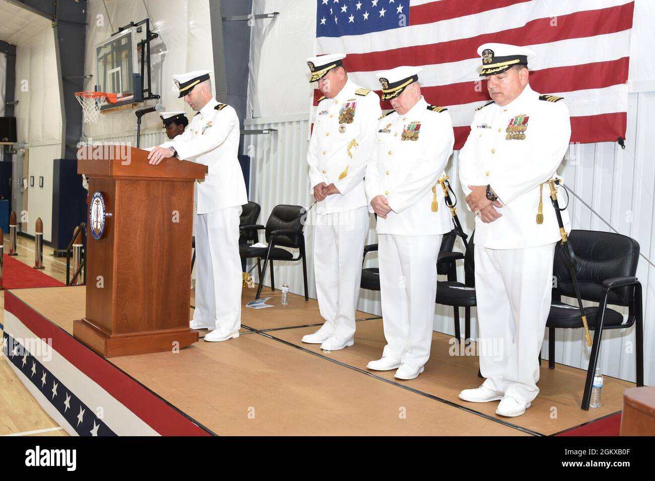 SARATOGA SPRINGS, New York — Rear Adm. Charles Rock, Commander Navy ...