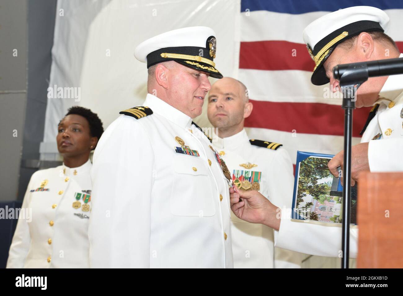 SARATOGA SPRINGS, New York — Rear Adm. Charles Rock, Commander Navy ...