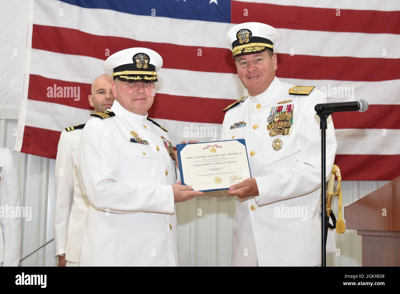 SARATOGA SPRINGS, New York — Rear Adm. Charles Rock, Commander Navy ...