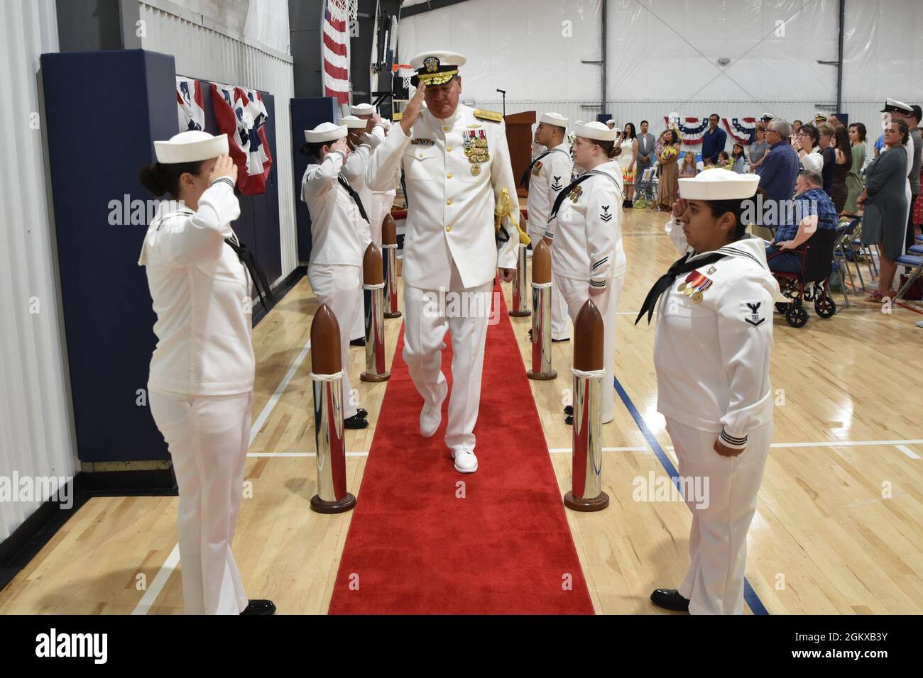 SARATOGA SPRINGS, New York — Rear Adm. Charles Rock, Commander Navy ...