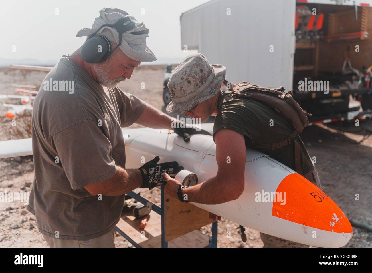 A U.S. Marine Corps Low Altitude Air Defense (LAAD) Basic Gunner Course ...