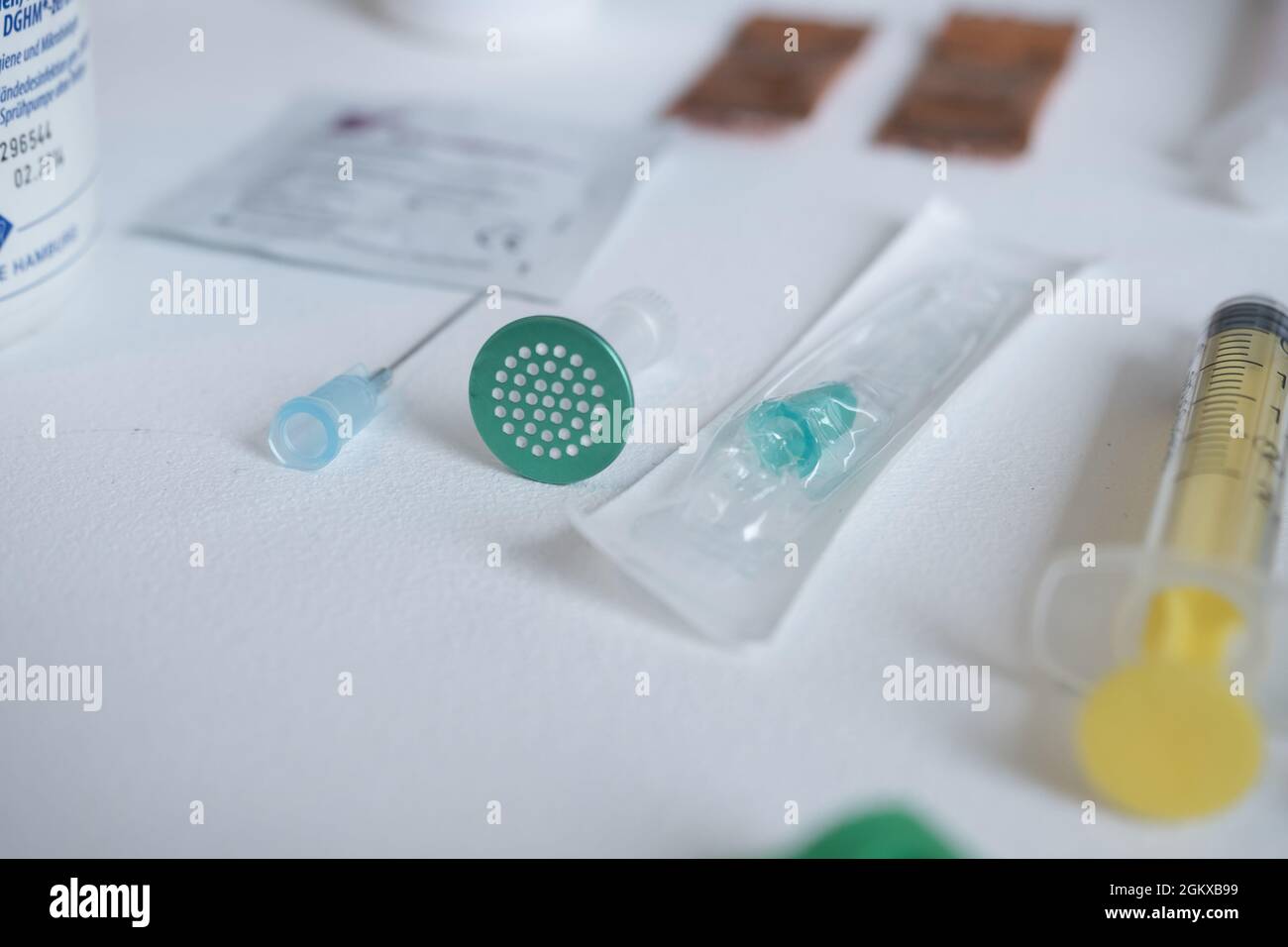 Opiate materials for drug consumption under controlled surroundings for ...