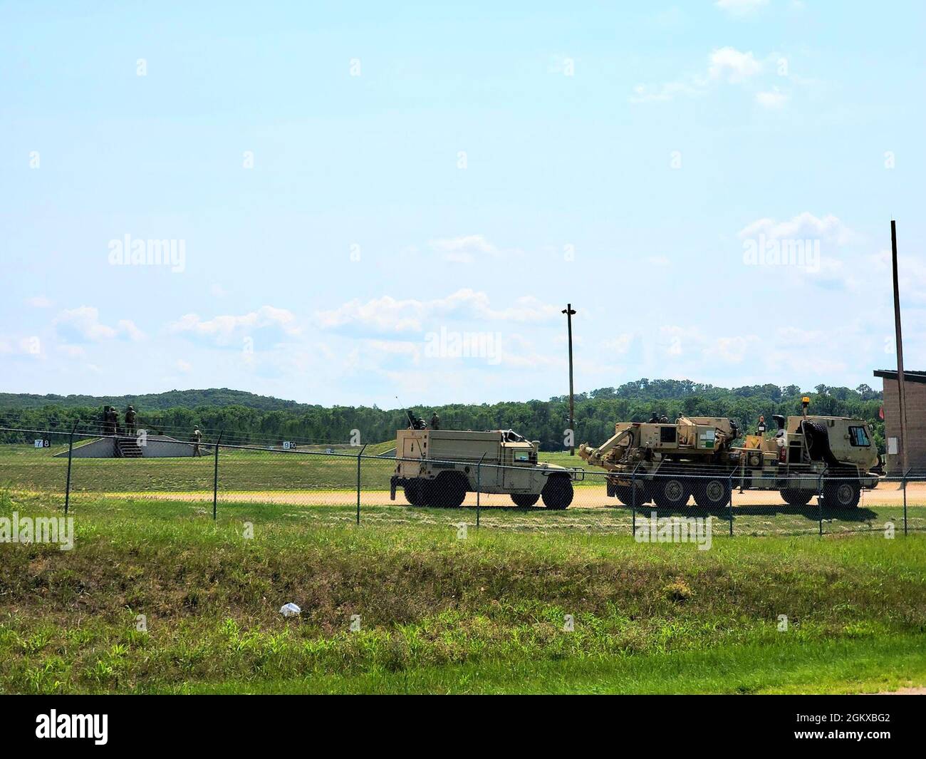 Training operations are shown July 17, 2021, at Fort McCoy, Wis ...