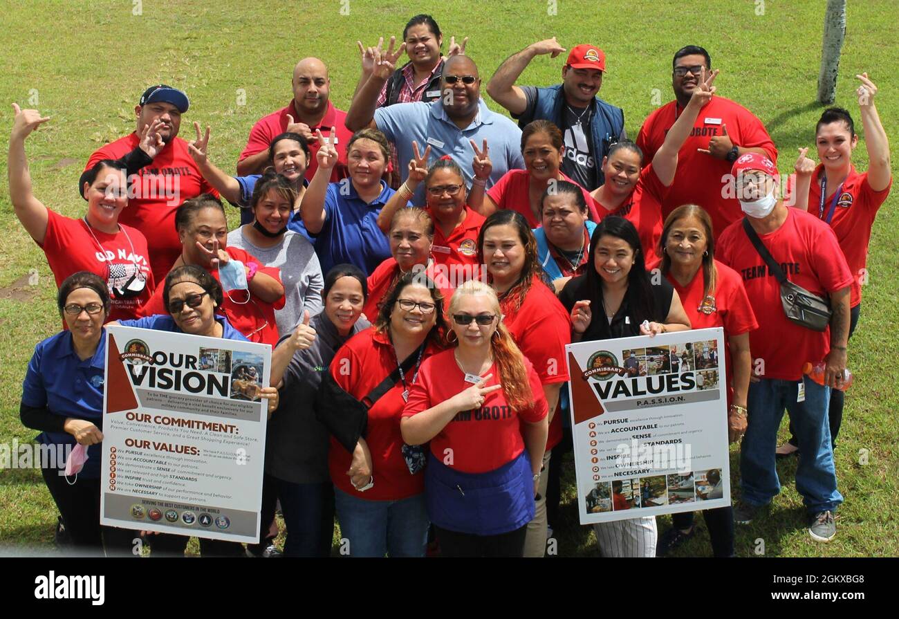 Naval Station Orote, Guam’s commissary team were named the Dan Daniel ...