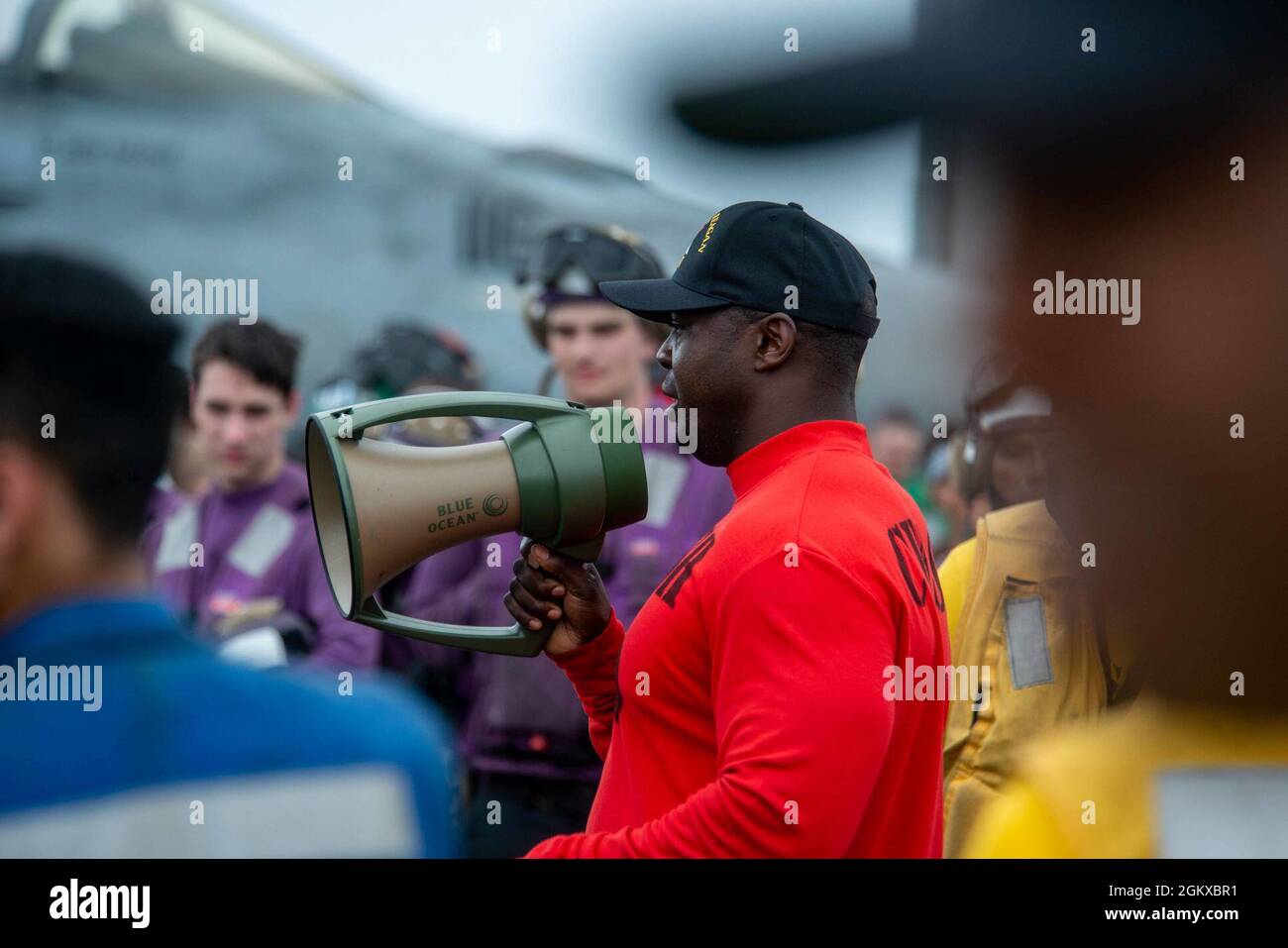 210717-N-DW158-1018 GULF OF ADEN (July 17, 2021) – Aviation Boatswain’s ...