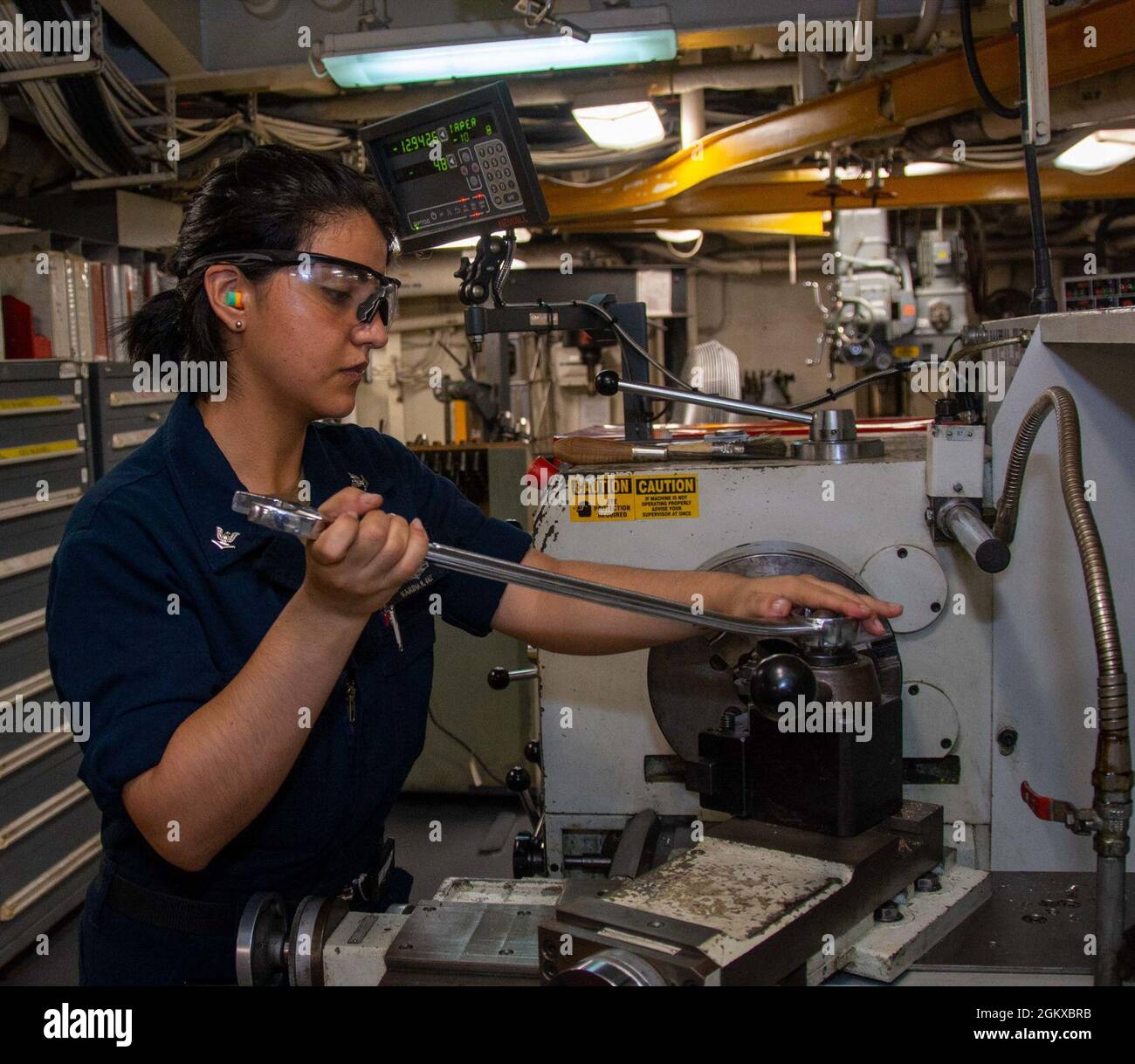 210717-N-RC359-1028 GULF OF ADEN (July 17, 2021) – Machinery Repairman ...