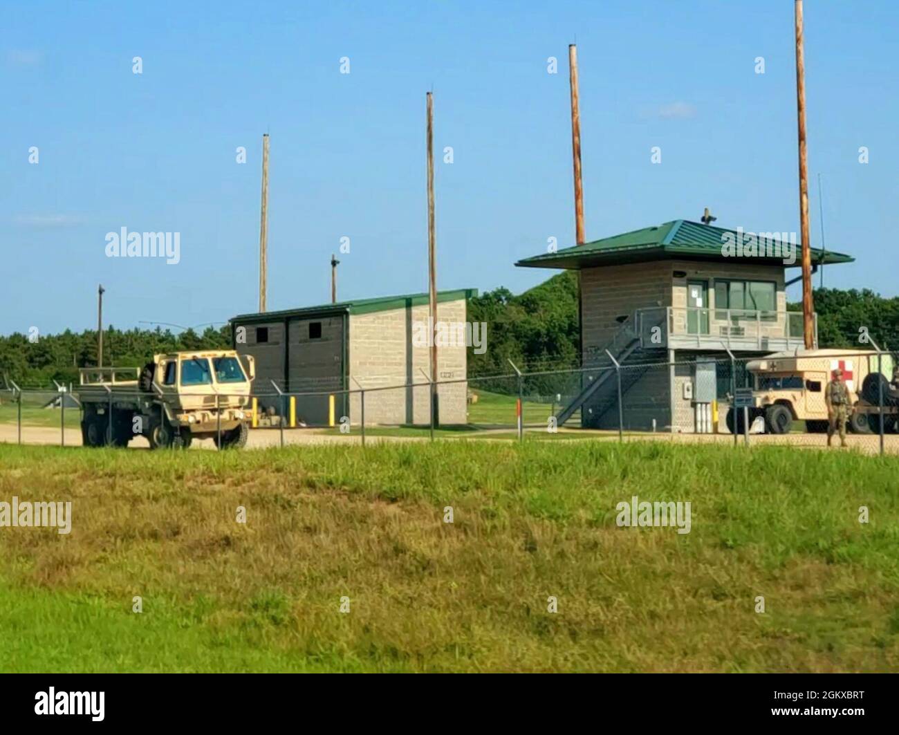 Training operations are shown July 17, 2021, at Fort McCoy, Wis ...