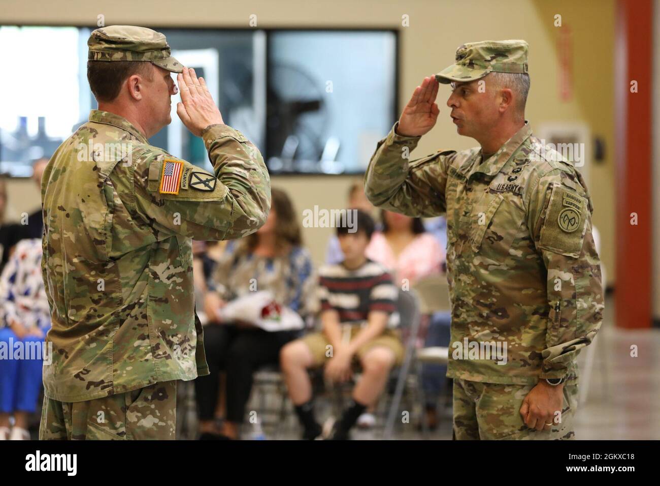 Lt. Col. Marshall Hunt, executive officer of the New York Army National ...