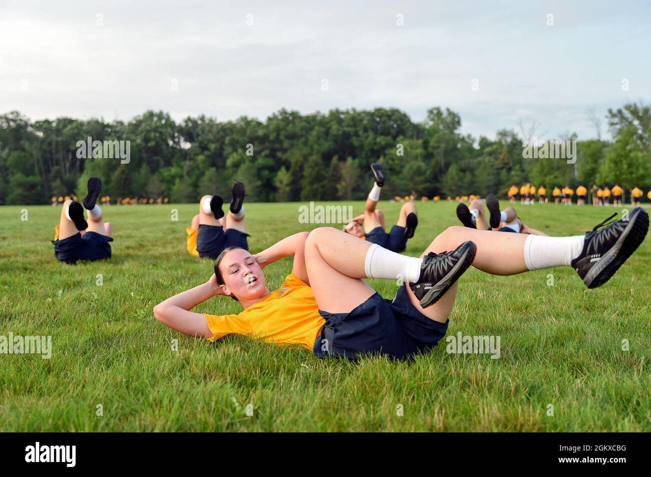 Rotc training exercises hi-res stock photography and images - Alamy