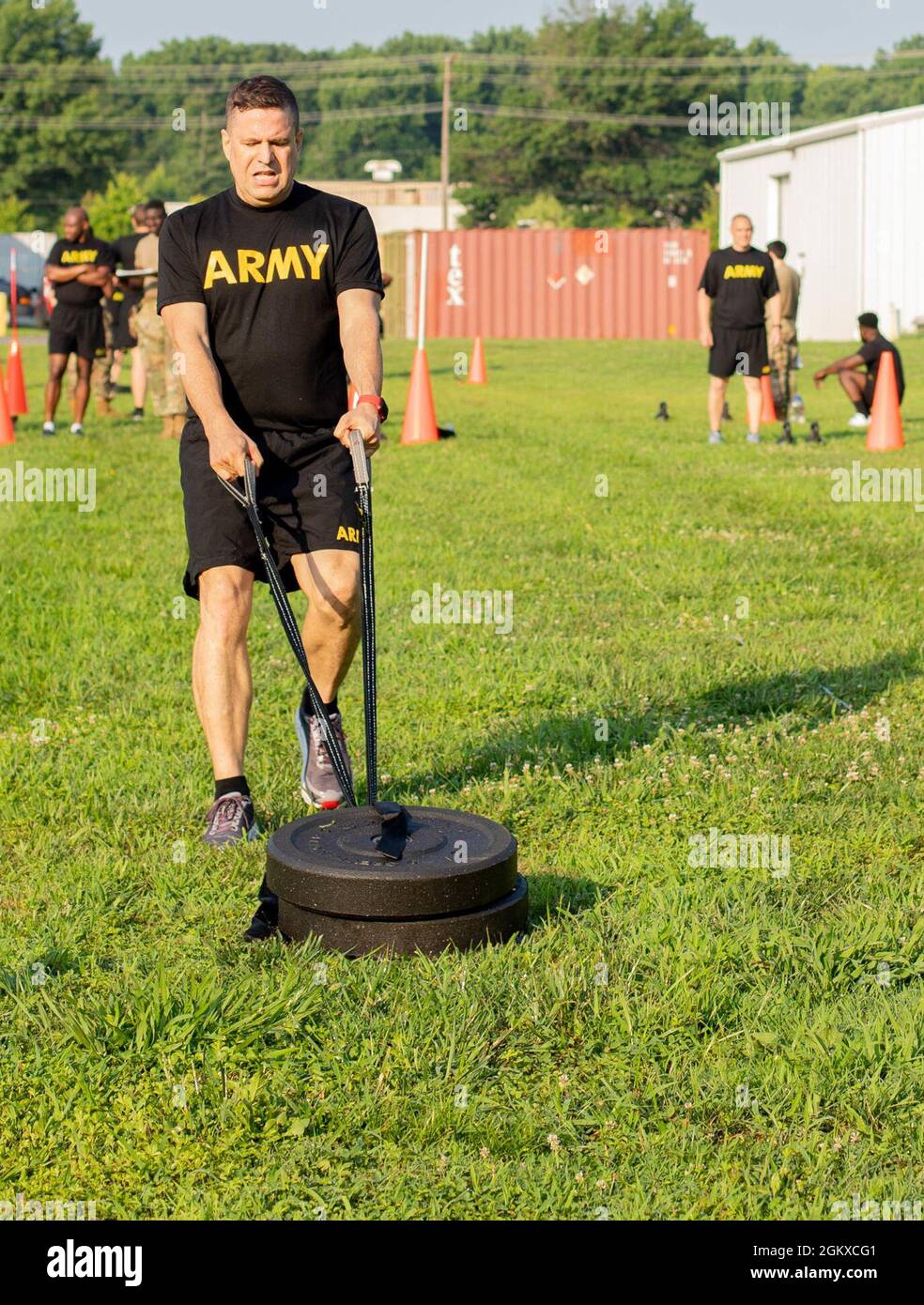 U.S. Army Col. Clay Jackson, commander of the Maryland National Guard’s ...