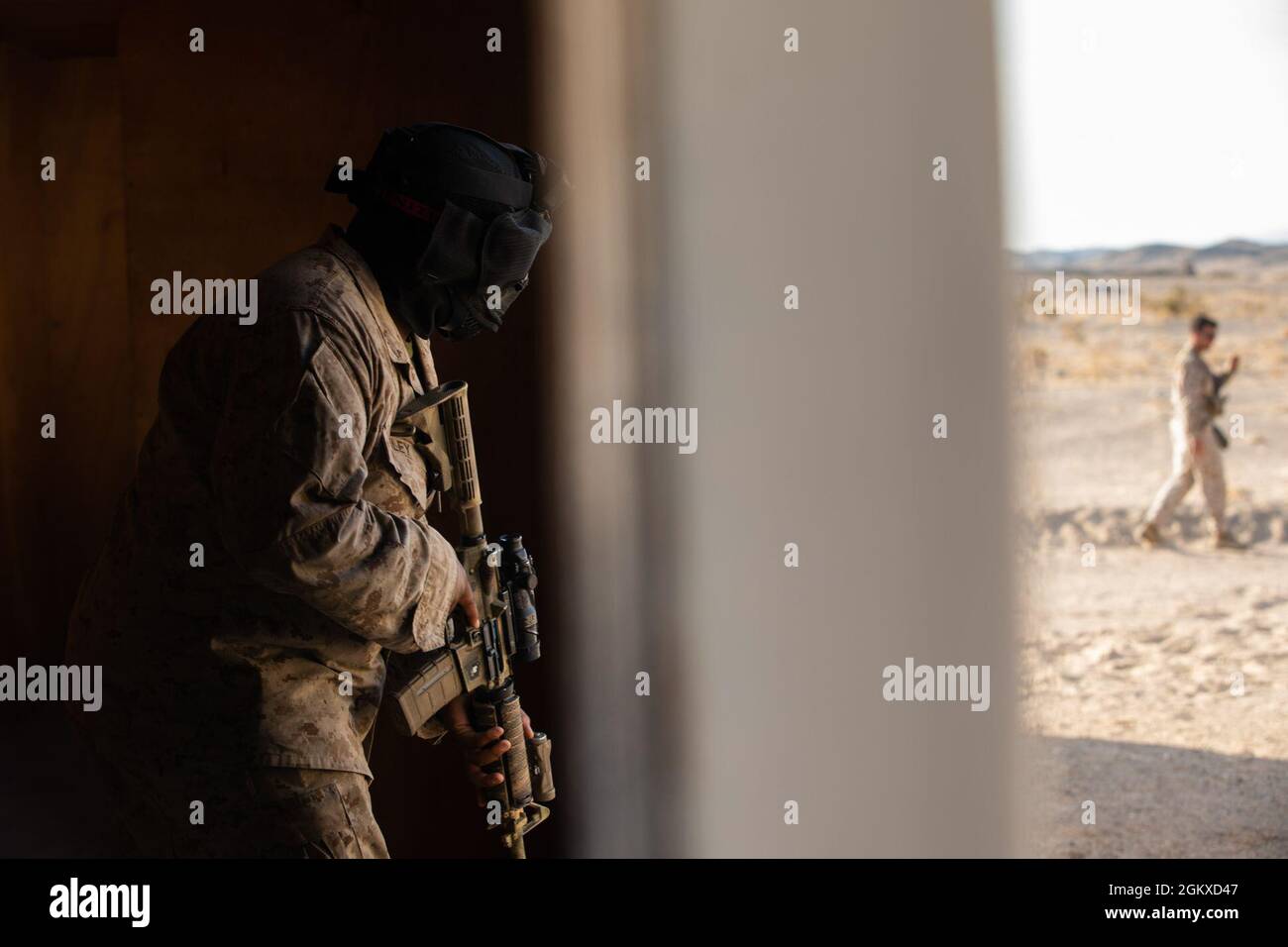 U.S. Marine Corps Lance Cpl. Mikael Bailey, a rifleman with Co. L, 3rd ...